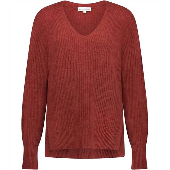 White + Warren | Sweaters | New White Warren Ribbed Blouson Sleeve ...